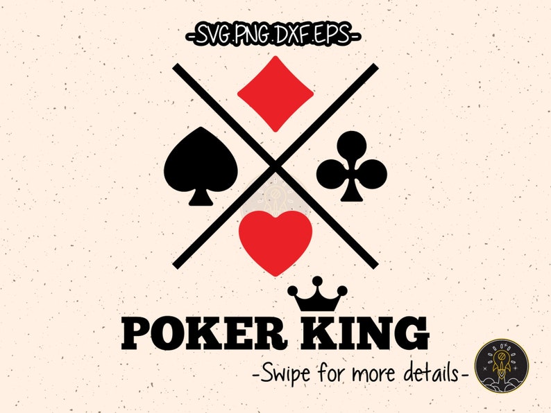 Playing Cards Casino Poker King Queen SVG Cut File Cricut Clipart - Etsy