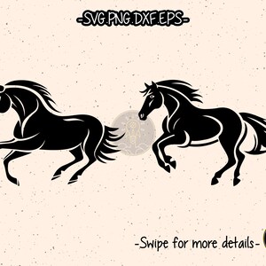 Mustang Horse Running SVG Team Mascot Cut File Cricut Clipart ...