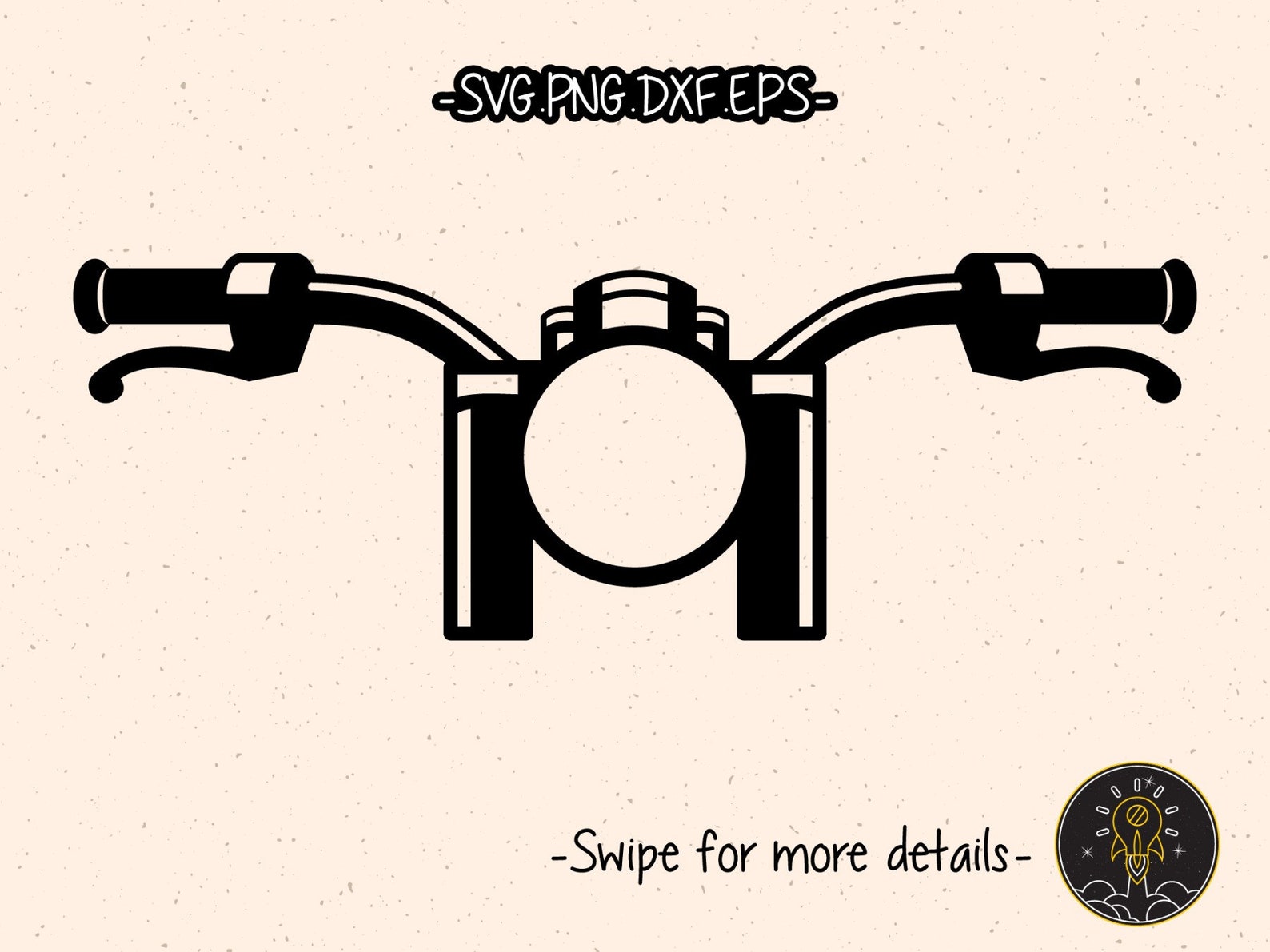 Moto Rider Biker Motorcycle Monogram Frame SVG Vector - Etsy