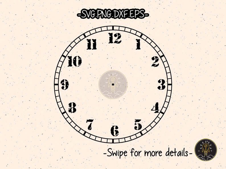 Distressed Grunge Army Clock Face Template SVG Cut File Vector | Etsy
