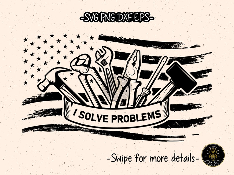 US Flag Carpenter Repair Tools SVG Handyman Tools Workshop - Etsy