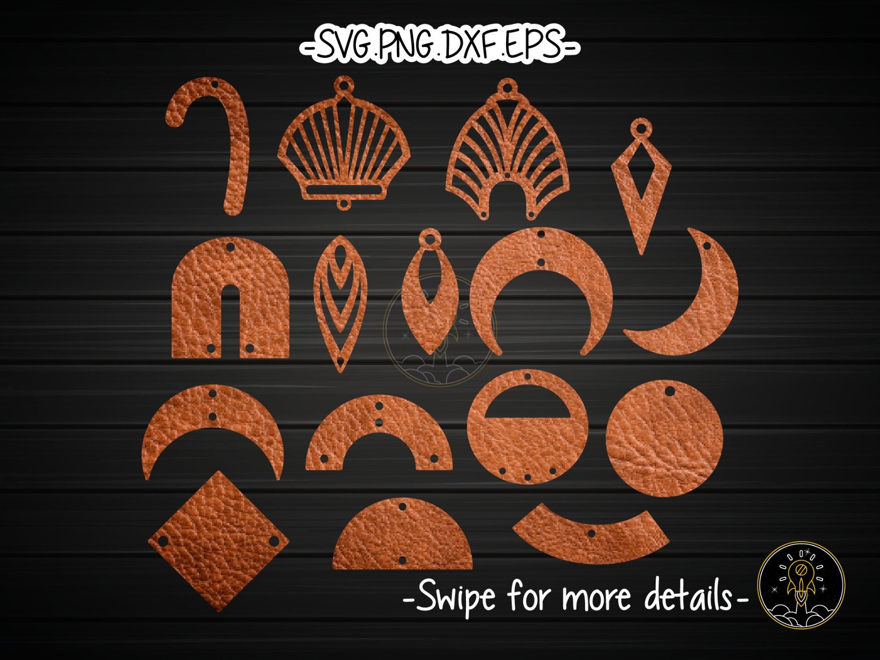 Necklace Template SVG Laser Cut File - Etsy Canada