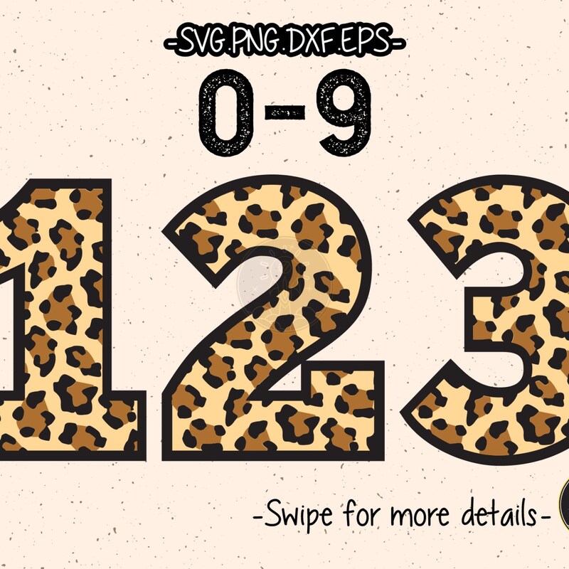 Leopard Svg - Etsy