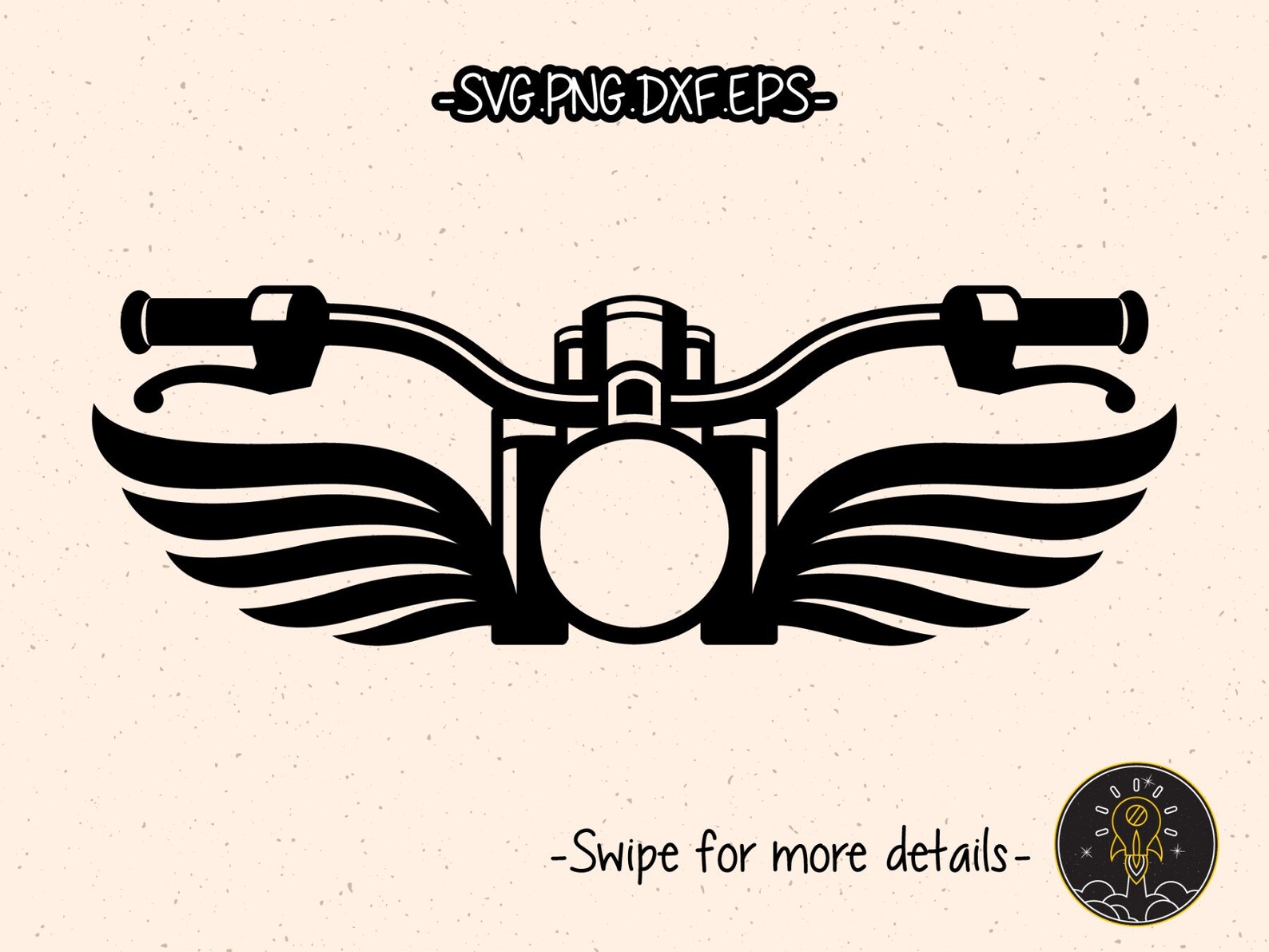 Moto Rider Biker Motorcycle Monogram Frame SVG Vector - Etsy