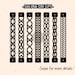 Leather Chain Bracelet Template SVG Laser Cut File - Etsy