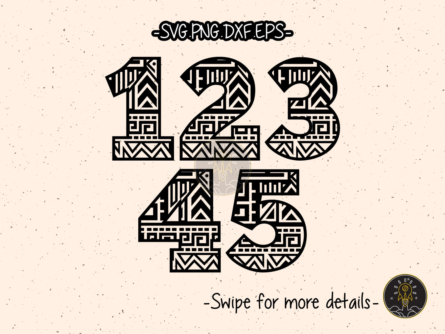 Aztec Number Letter Font Alphabet SVG Cut File Cricut Clipart - Etsy UK