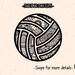 Volleyball Zentangle SVG Cut File Cricut Clipart - Etsy