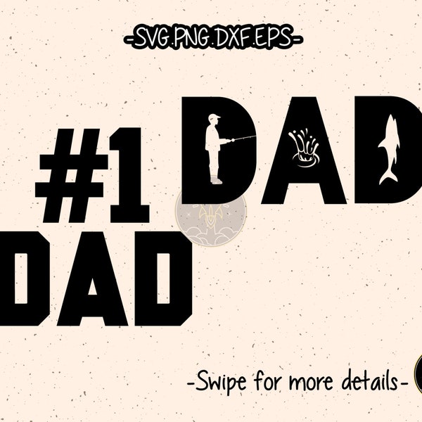 Number 1 Dad Clipart - Etsy