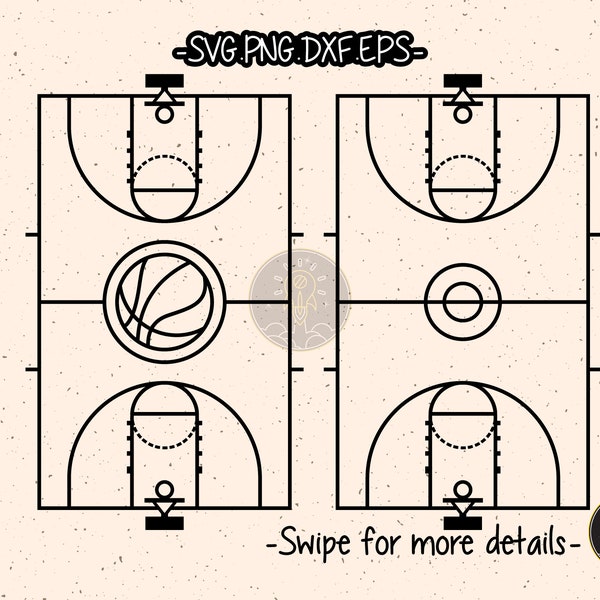 Basketball Court - Etsy