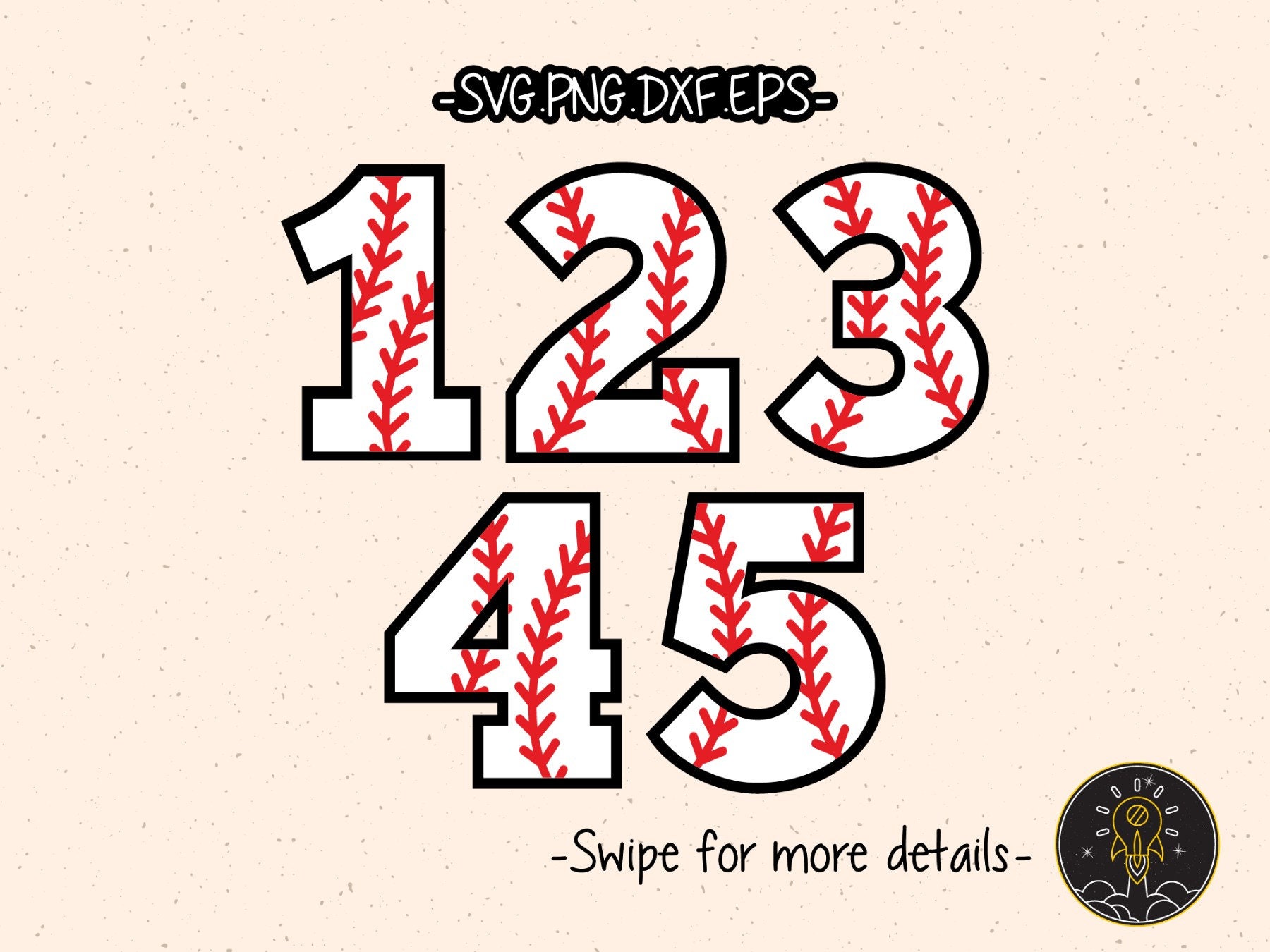 Baseball Number Letter Font Alphabet SVG Cricut Cut File - Etsy