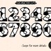 Soccer Football Number Letter Font Alphabet SVG Cricut Cut File Clipart ...