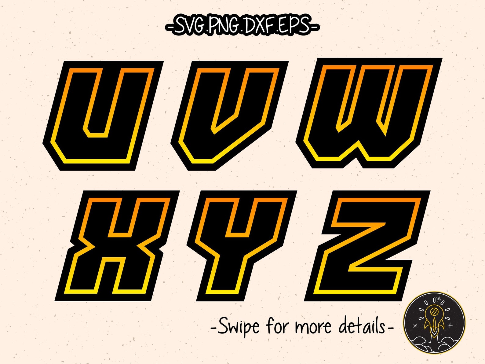 Motocross Supercross Racing Nascar Number Letter Font Alphabet SVG Cut ...