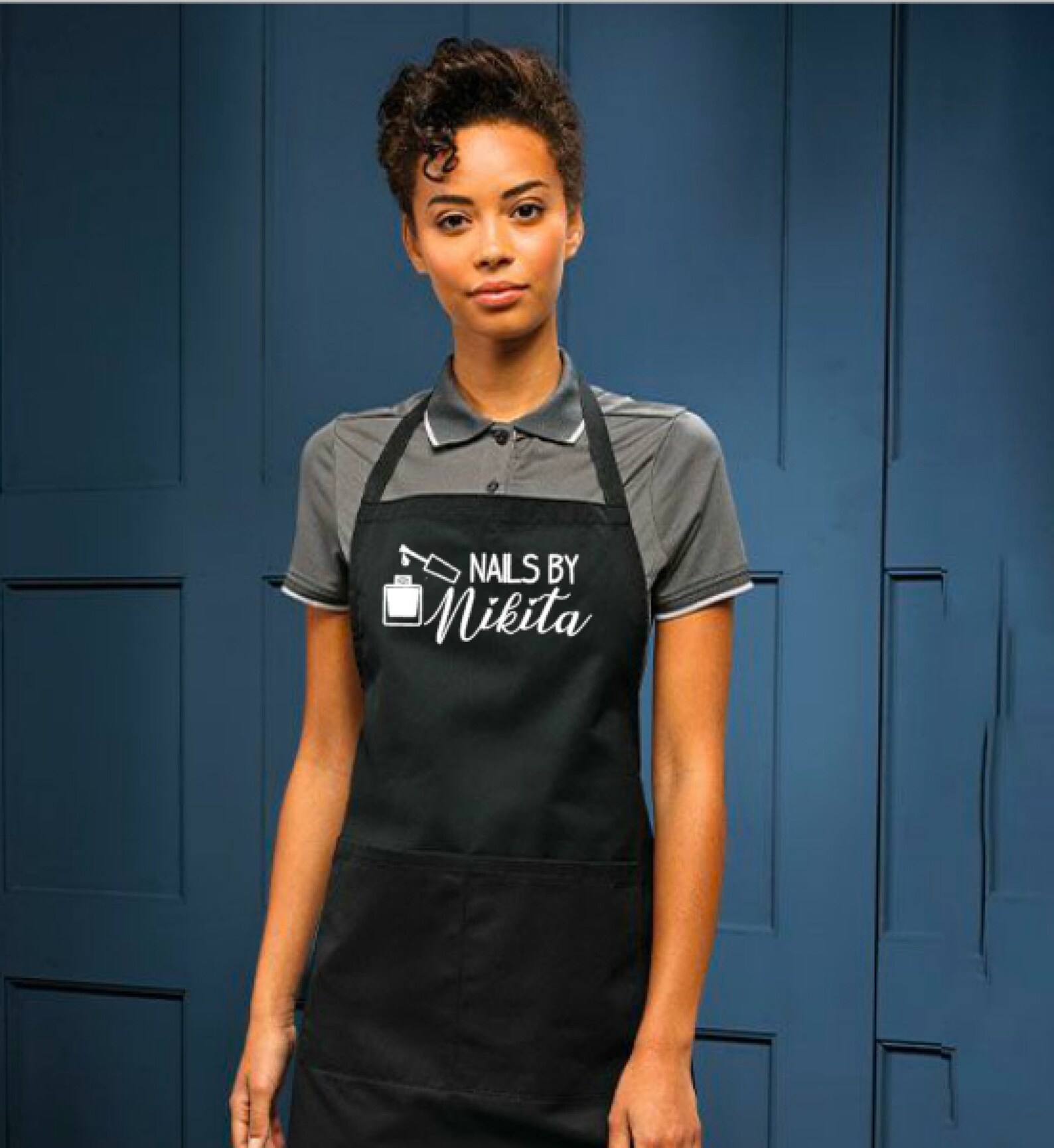Personalised Nail Technician Apron Nail Salon Apron Apron - Etsy UK