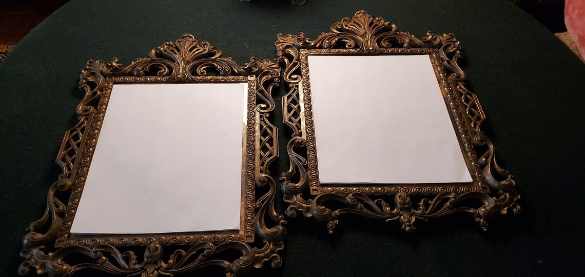 A Fabulous Set of HOLLYWOOD REGENCY Picture Frames. Gold Gilt - Etsy