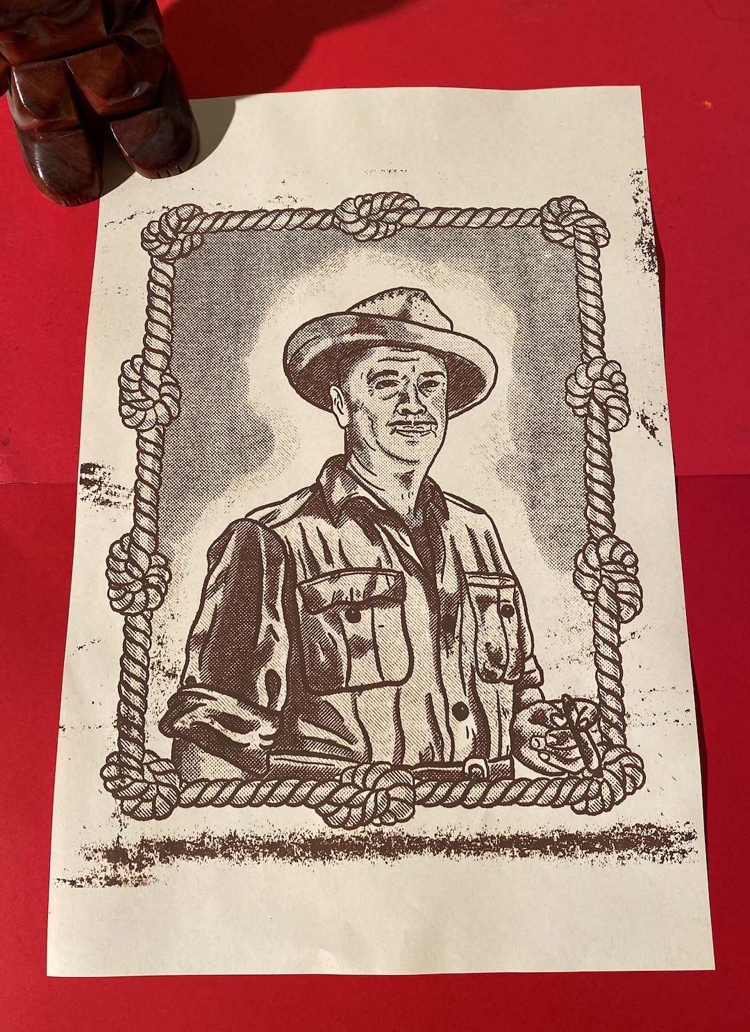 Tiki Screen Print Art "in Donn We Trust" Donn Beach, Don the ...