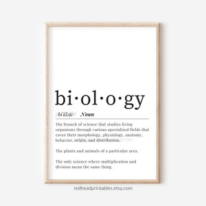 Science Teacher Definition Printable Wall Art Bundle, Science ...