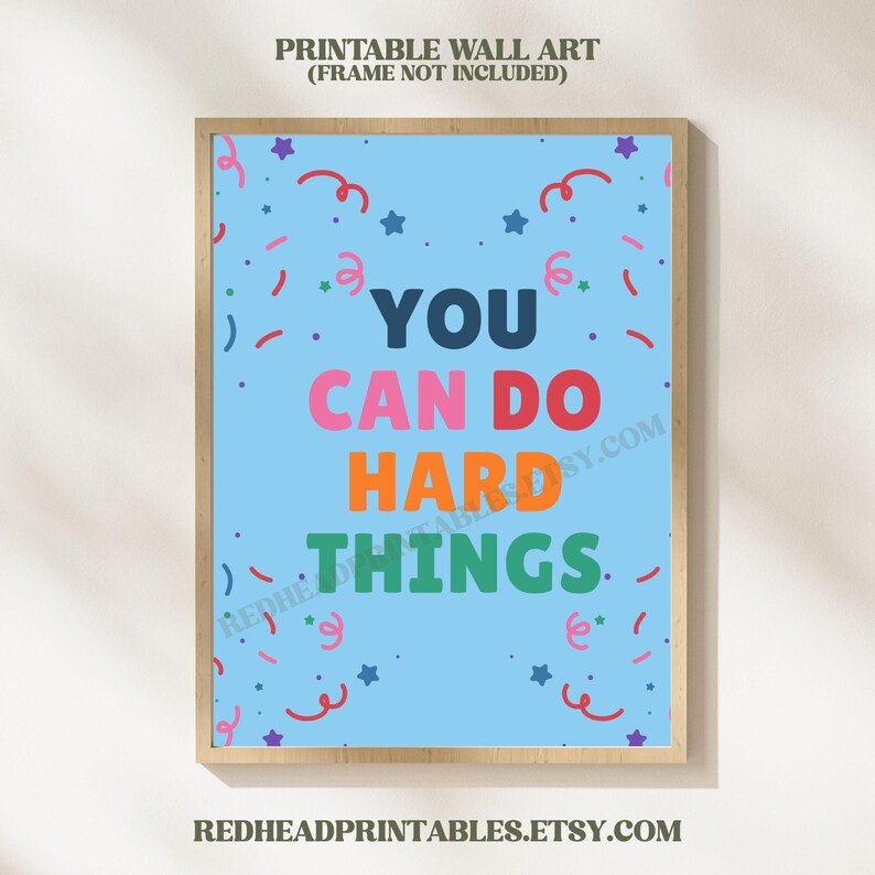 Inspirational Kids Poster Trio Printable Wall Art, Classroom Wall Art ...