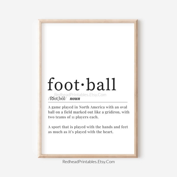 Football Decor - Etsy