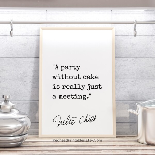 A Party Without Cake - Etsy
