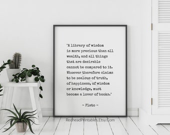 Plato Wall Art - Etsy