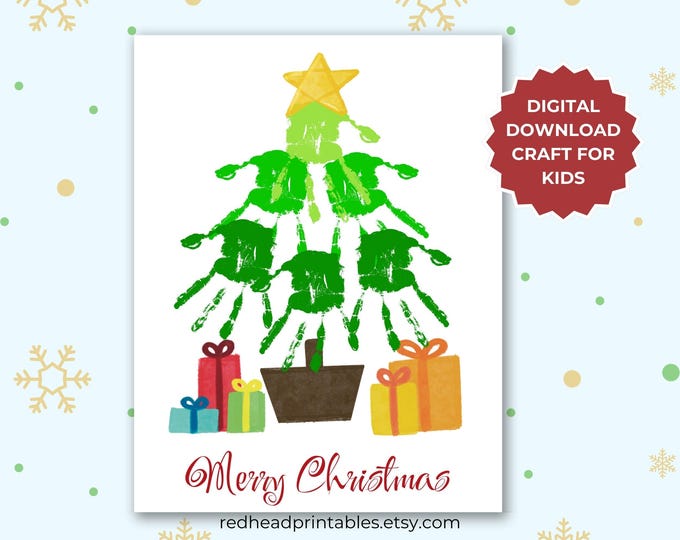 Snow Globe Handprint Footprint Craft/ Printable Activity/winter Art ...