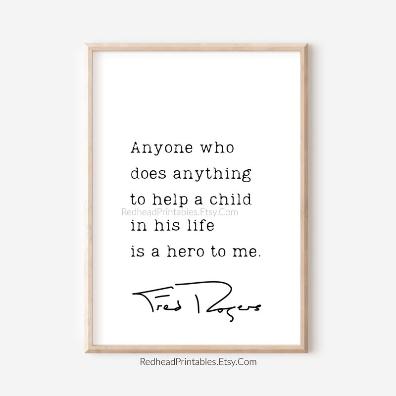 Fred Rogers - Etsy
