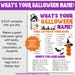 Halloween Party Game Printable, Whats Your Halloween Name Game, Funny ...