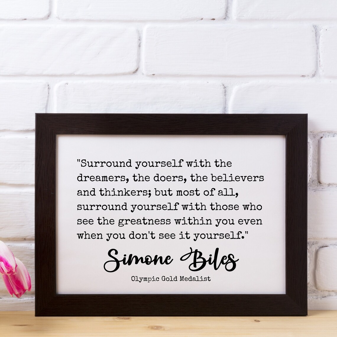 Simone Biles Poster Printable Wall Art, Gymnastics Print, Gift for ...