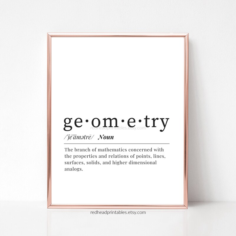 Geometry - Etsy