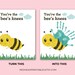 Kids Handprint Art, Youre the Bees Knees Handprint Craft for Kids, Baby ...