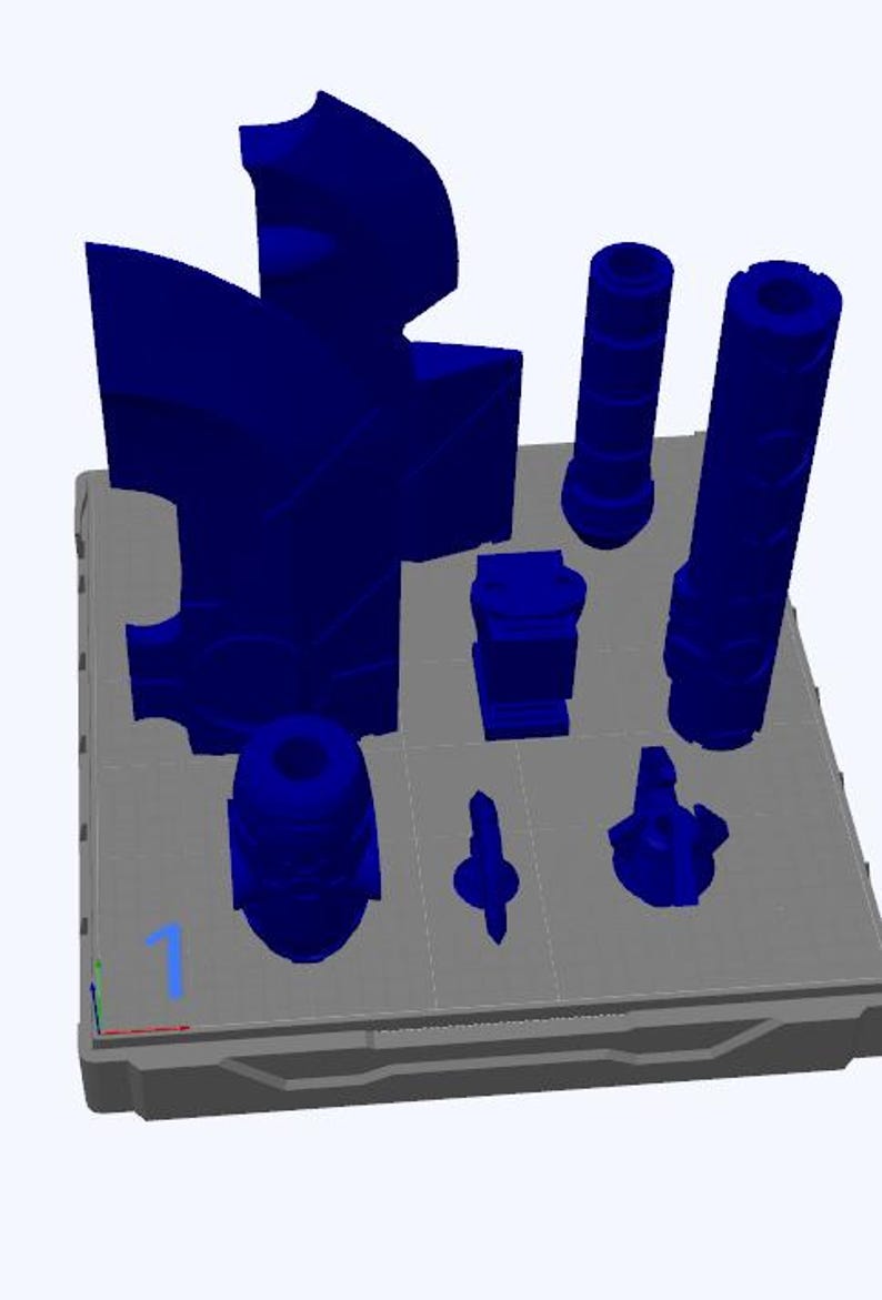 Necron Hyperphase Sword / Glaive - Xenos Warhammer 40k (DIY) Life Size ...