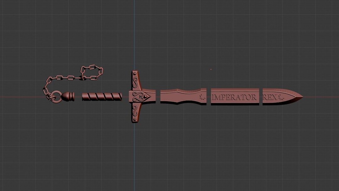 Black Sword of Sigismund - Black Templar Champion Sword Warhammer 40k ...