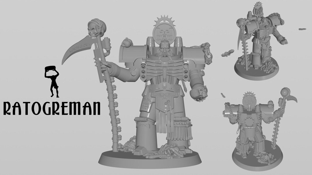 Lord Ultra Mortis Chapter Master 50mm - Etsy