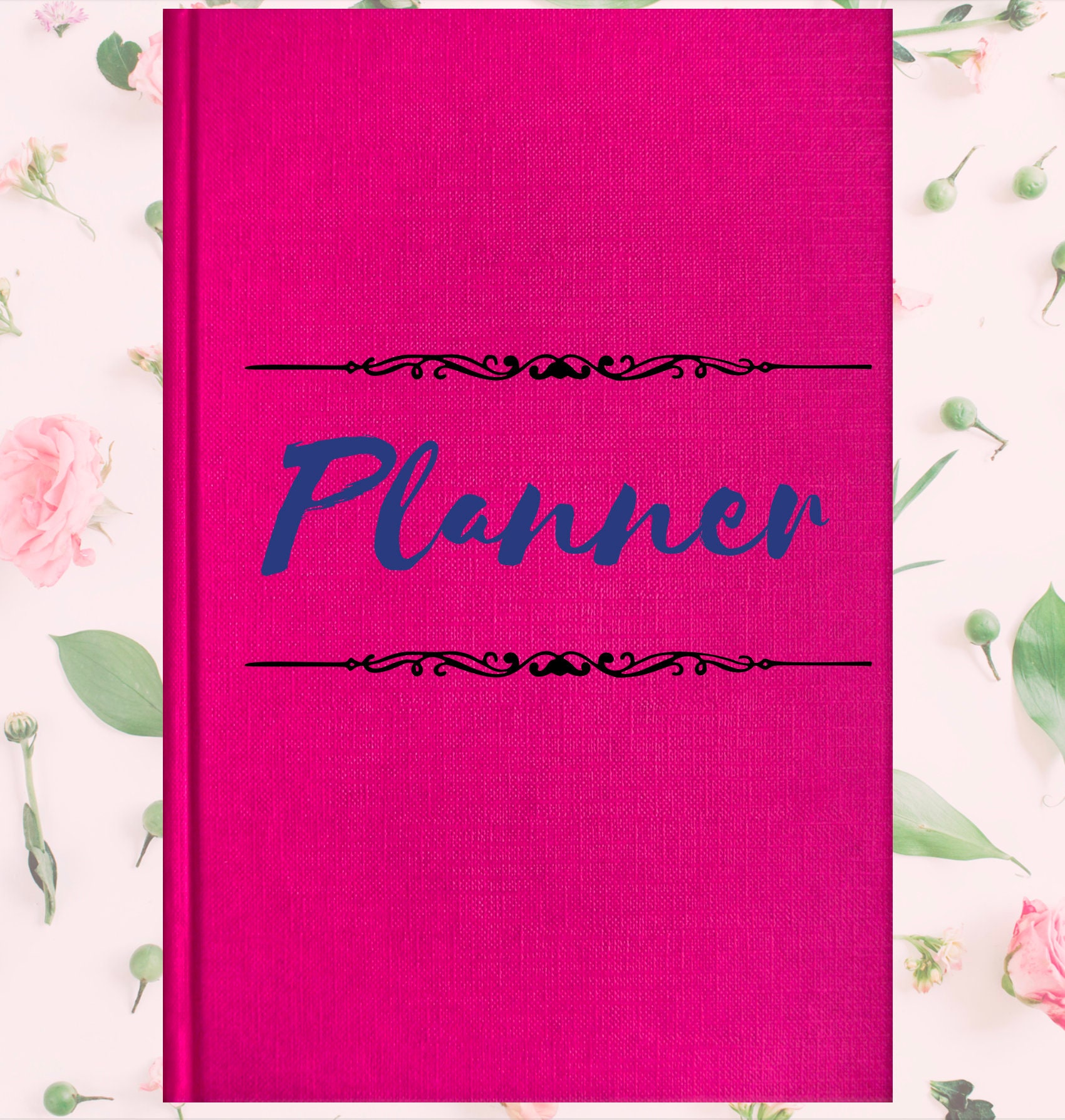 Digital Planner Notebook, Variety of Notes and Undated Calendar Pages ...