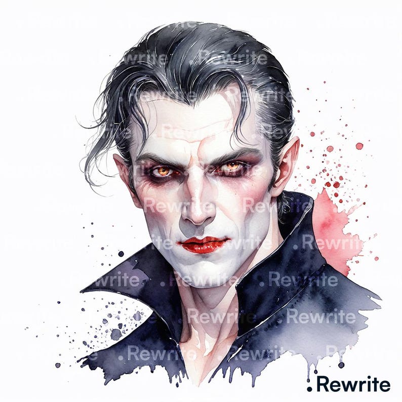 12 Vampire Clipart | Dracula Clipart High Quality JPG | Printable ...