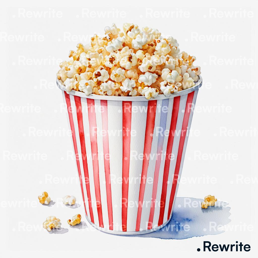 12 Popcorn Clipart | Movie Night High Quality JPG | Printable ...