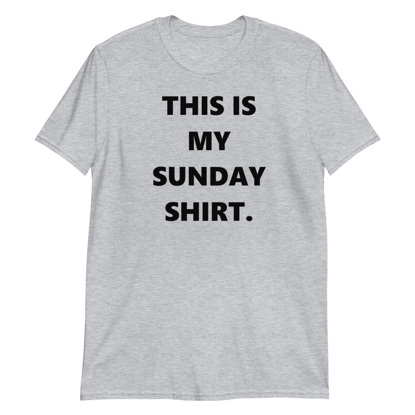This is my SUNDAY shirt Days of Week Shirt Funny Tshirt Funny | Etsy