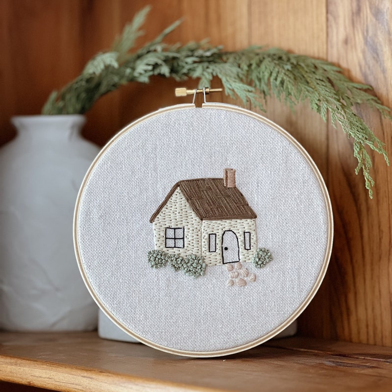 House Embroidery - Etsy