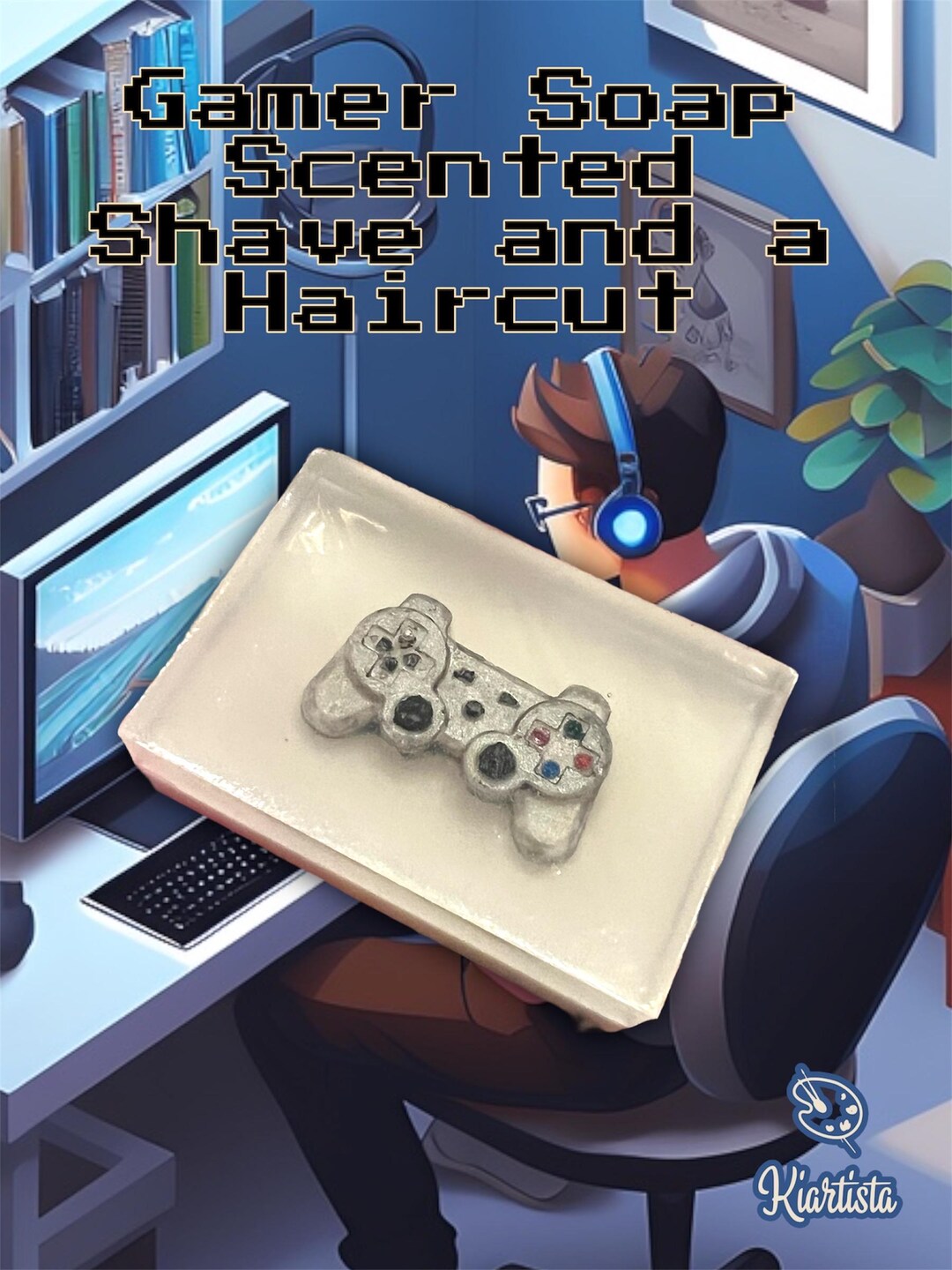 Gamer Soap Bar Melt and Pour Soap Lovers - Etsy