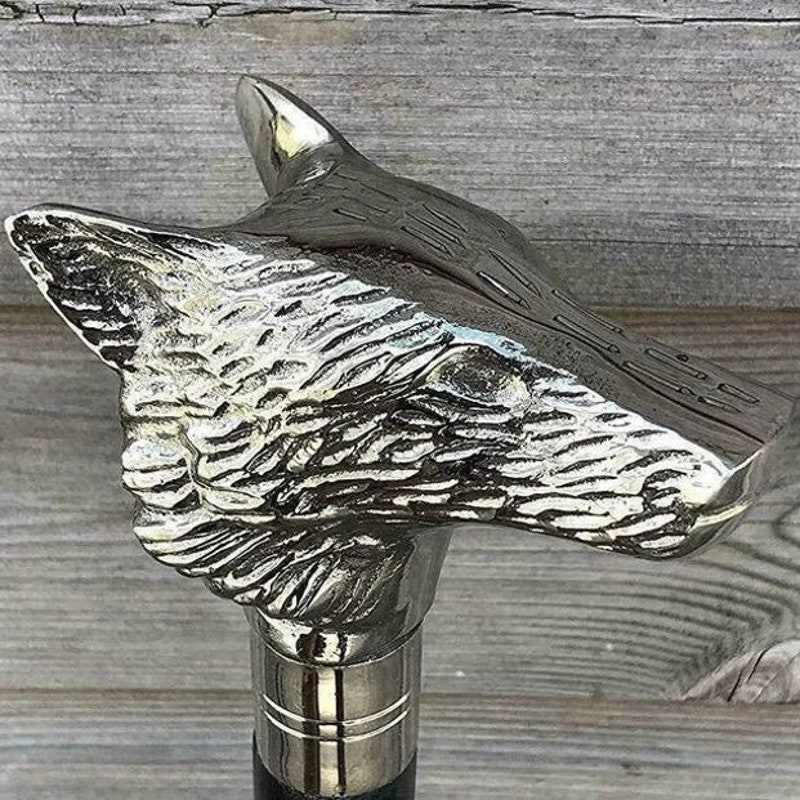 Antique Lion Cane Head - Etsy