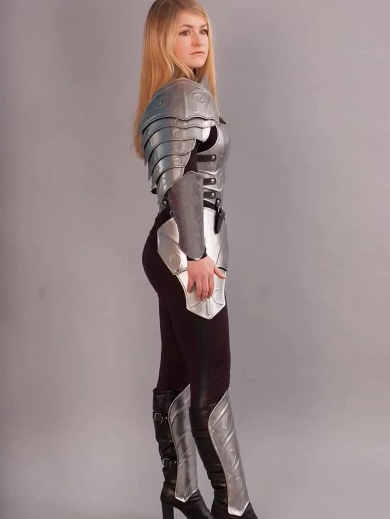 Halloween Lady Cuirass Female Fantasy Armour Suit | Knight Women ...