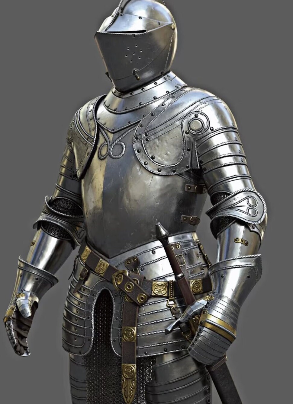 Medieval Combat Full Body Halloween Armour Suit Medieval Knight Armour ...