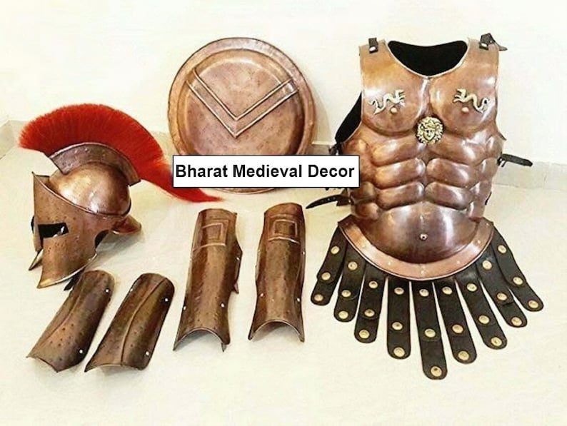 300 Movie Medieval Roman King Leonidas Costume With Spartan | Etsy