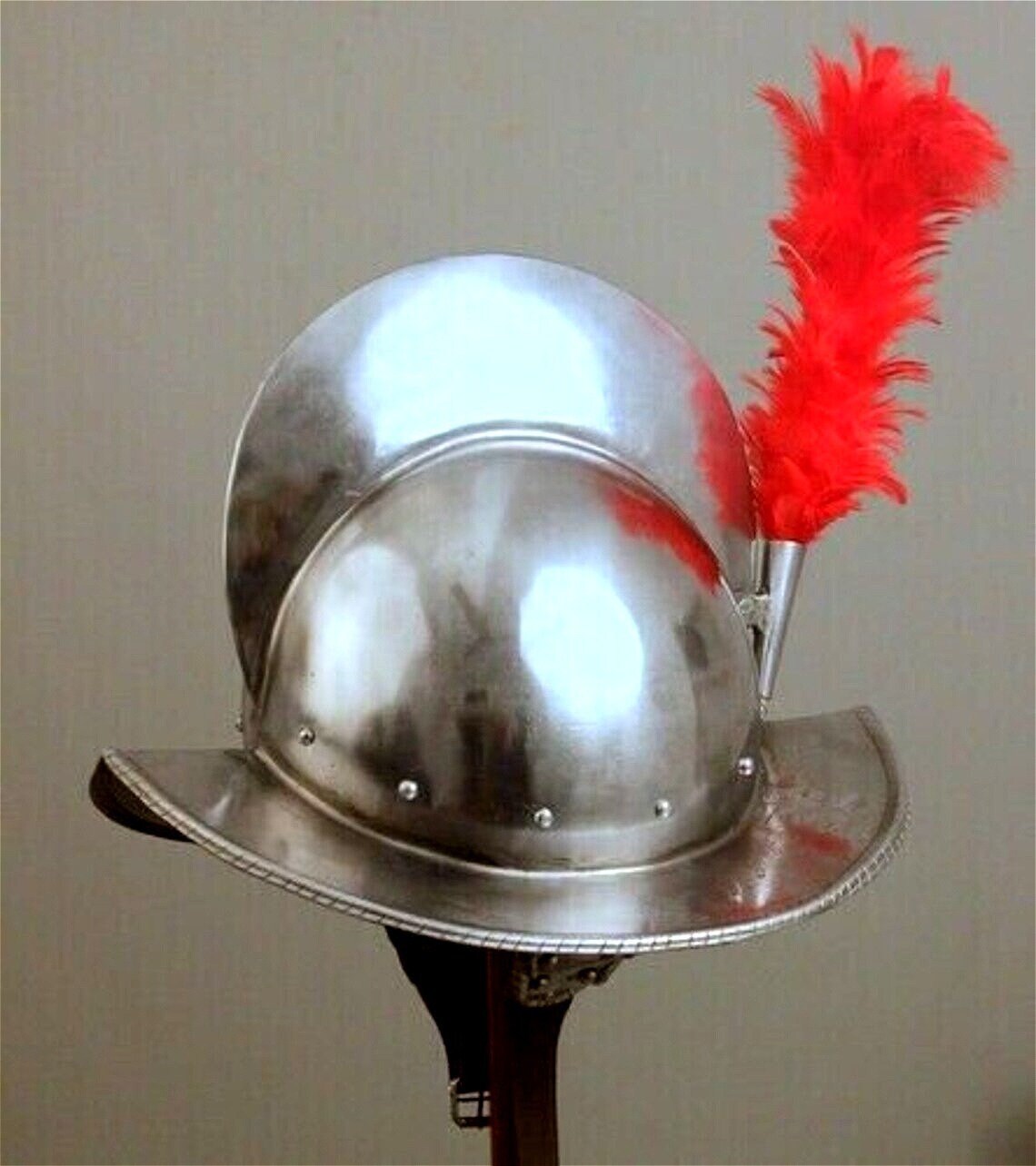 Medieval Spanish Comb Helmet | Morion Steel Boat Spanish Helmet ...