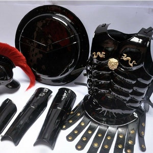 300 Movie Medieval Roman King Leonidas Costume With Spartan Helmet ...