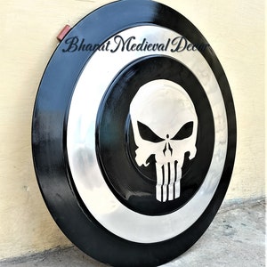 Marvels Avengers Captain America Skull Shield Halloween - Etsy