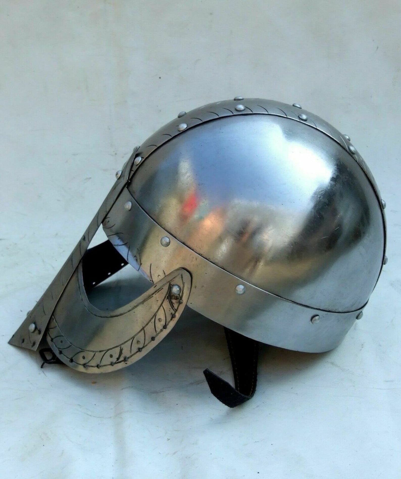 Medieval Ragnar Lothbrok Viking Helmet Norman Warrior LARP - Etsy