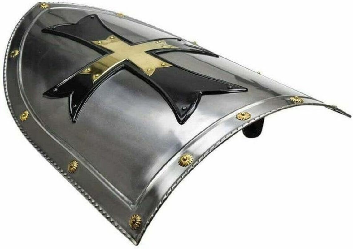 Medieval Knight Crusader Cross Templar Shield Larp - Etsy