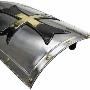 Medieval Knight Crusader Cross Templar Shield | Larp Reenactment ...