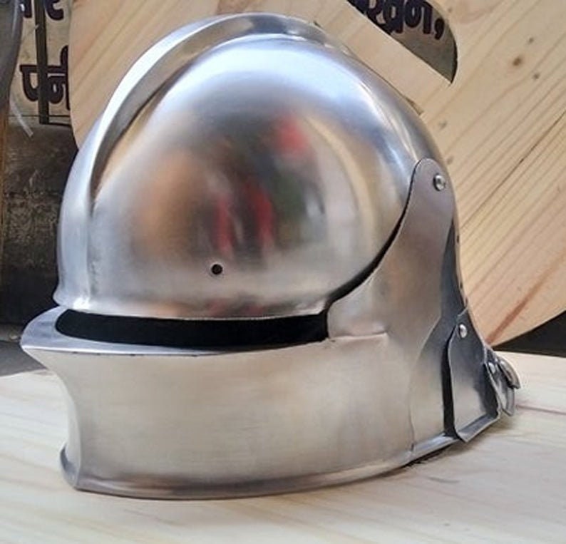 Medieval German Sallet Knight Helmet SCA LARP Re-enactment - Etsy